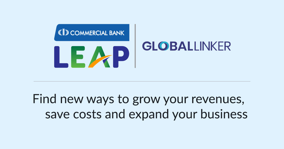Build your business & online store with Commercial Bank LEAP GlobalLinker